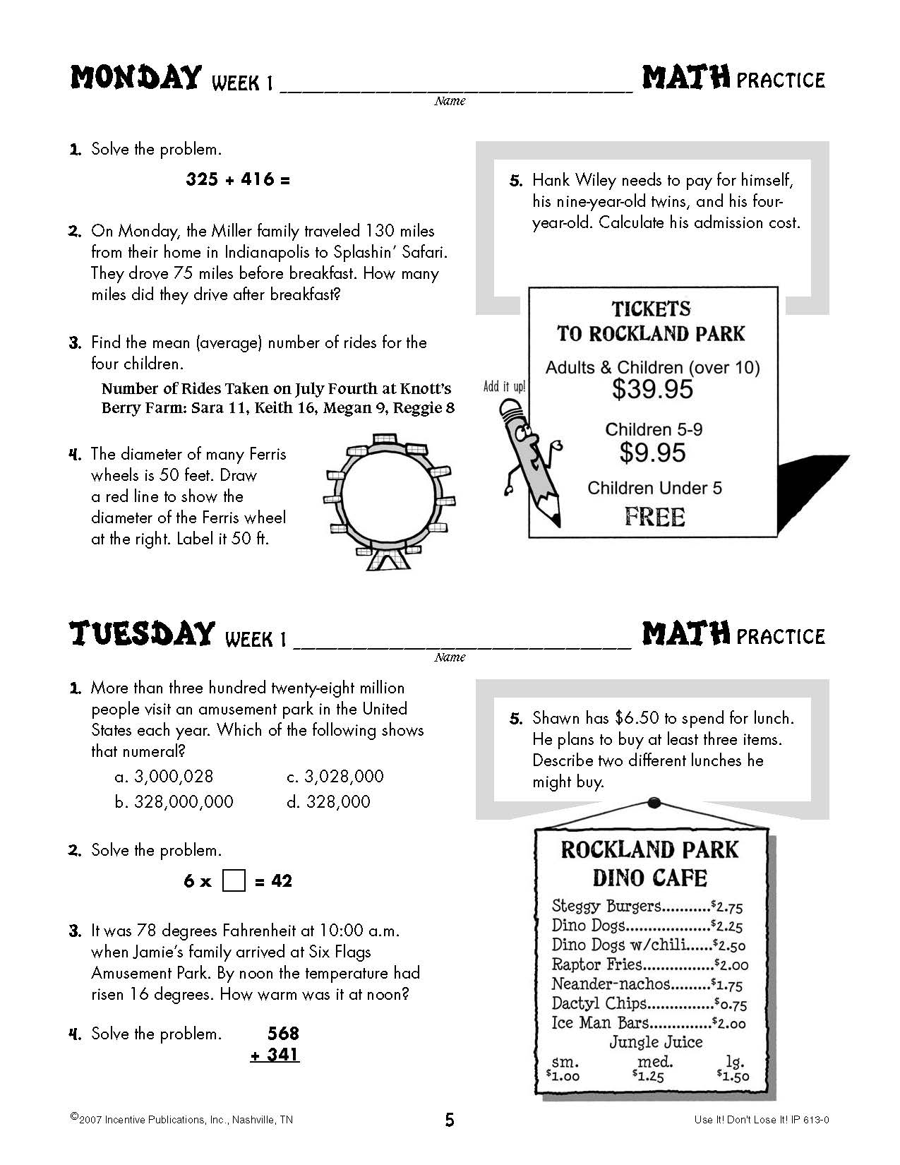 Daily Math Practice 5th Grade Use It Don t Lose It World Book daily-math-practice-5th-grade-use-it-don-t-lose-it-world-book