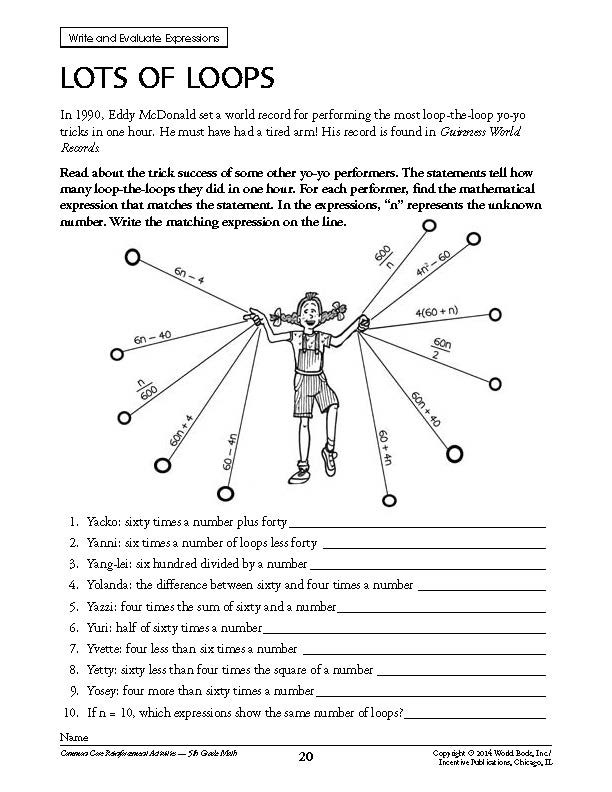 Common Core Math Learning for Grade 5th | World Book Store