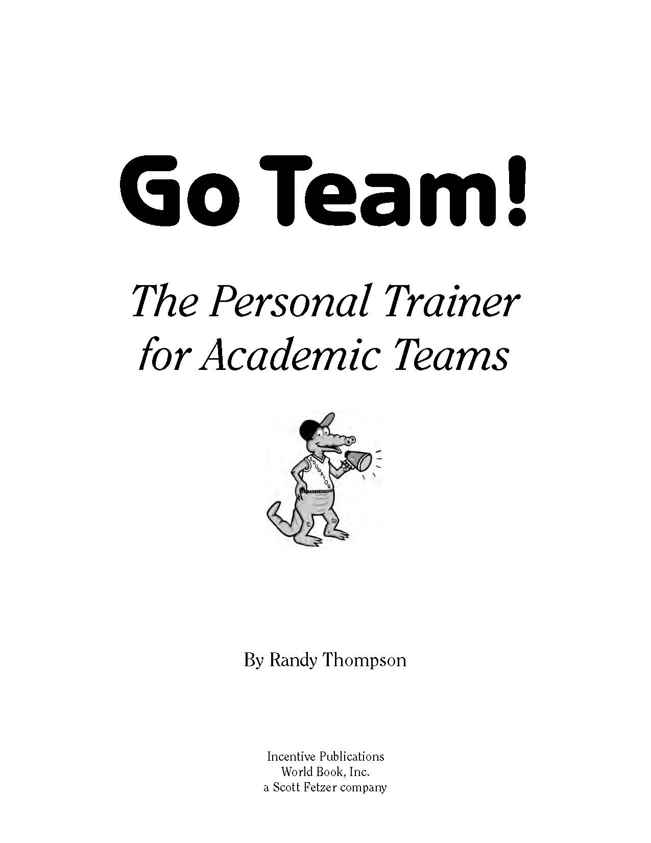The Personal Trainer for Academic Teams | World Book